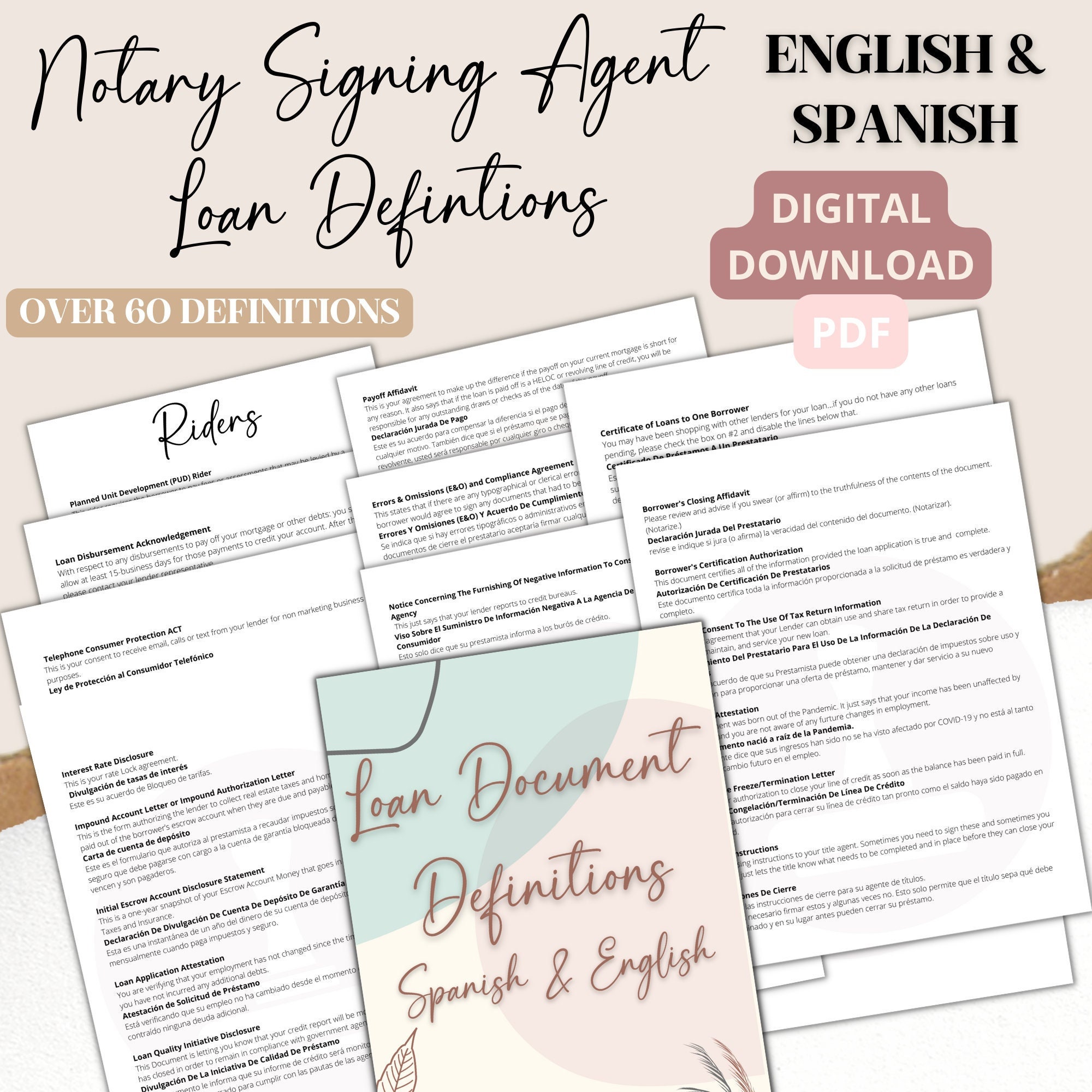 Notary Signing Agent Guide, Notary Business Supplies, Notary Signing ...