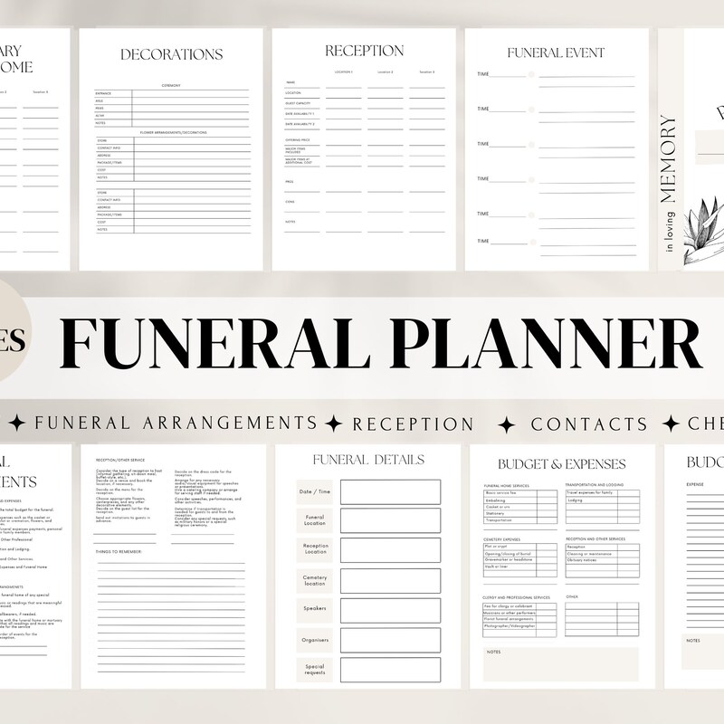 Funeral - Etsy