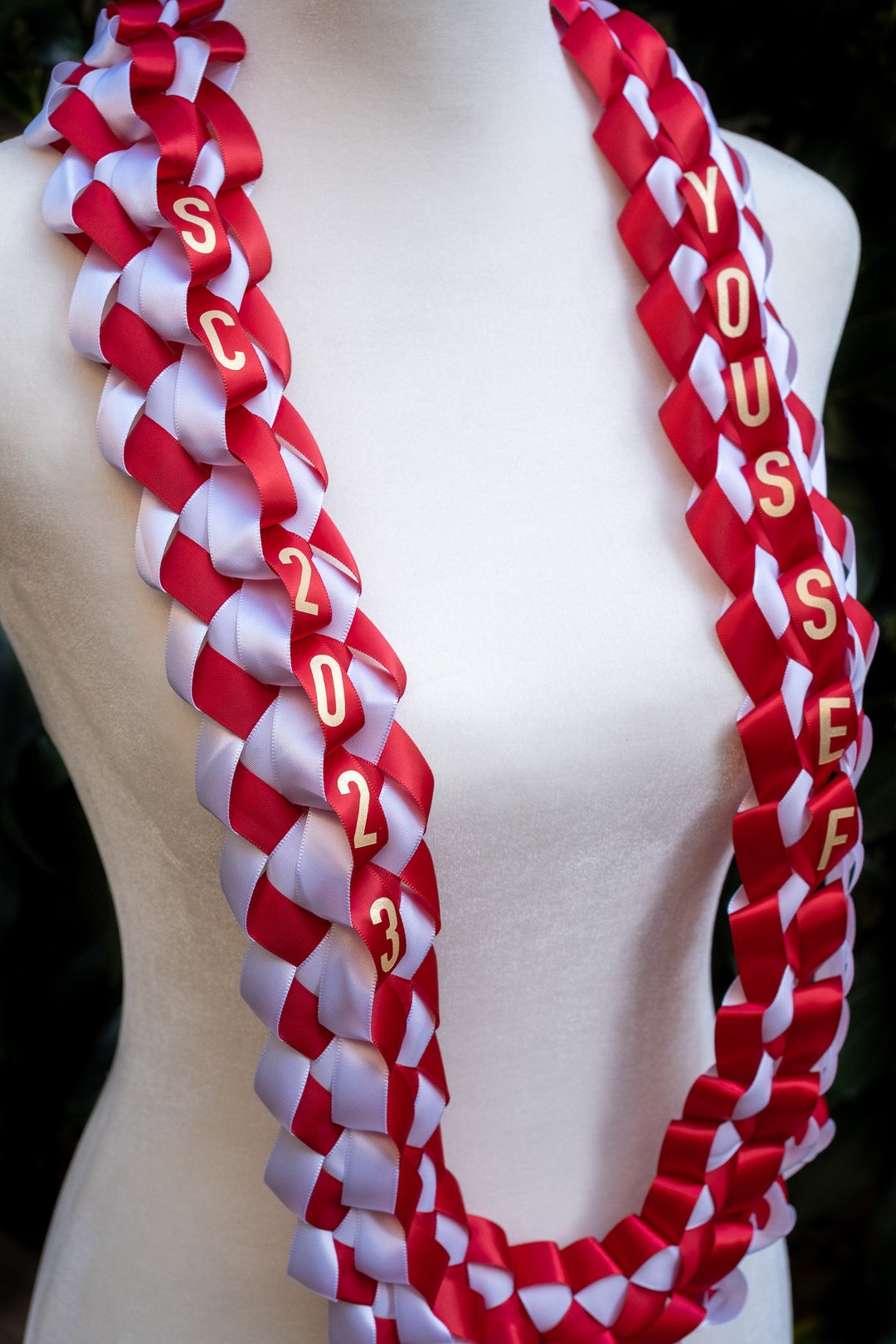 Graduation Gift Lei Personalized 5/8 - Etsy