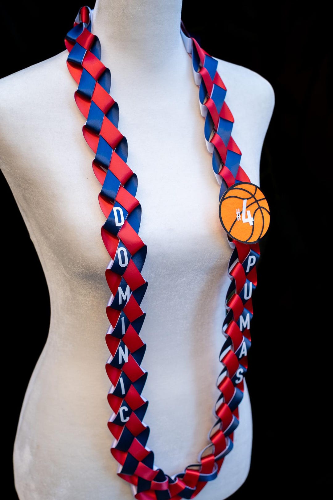 Personalized Basketball Graduation Lei (closed End): Senior Night Gift ...