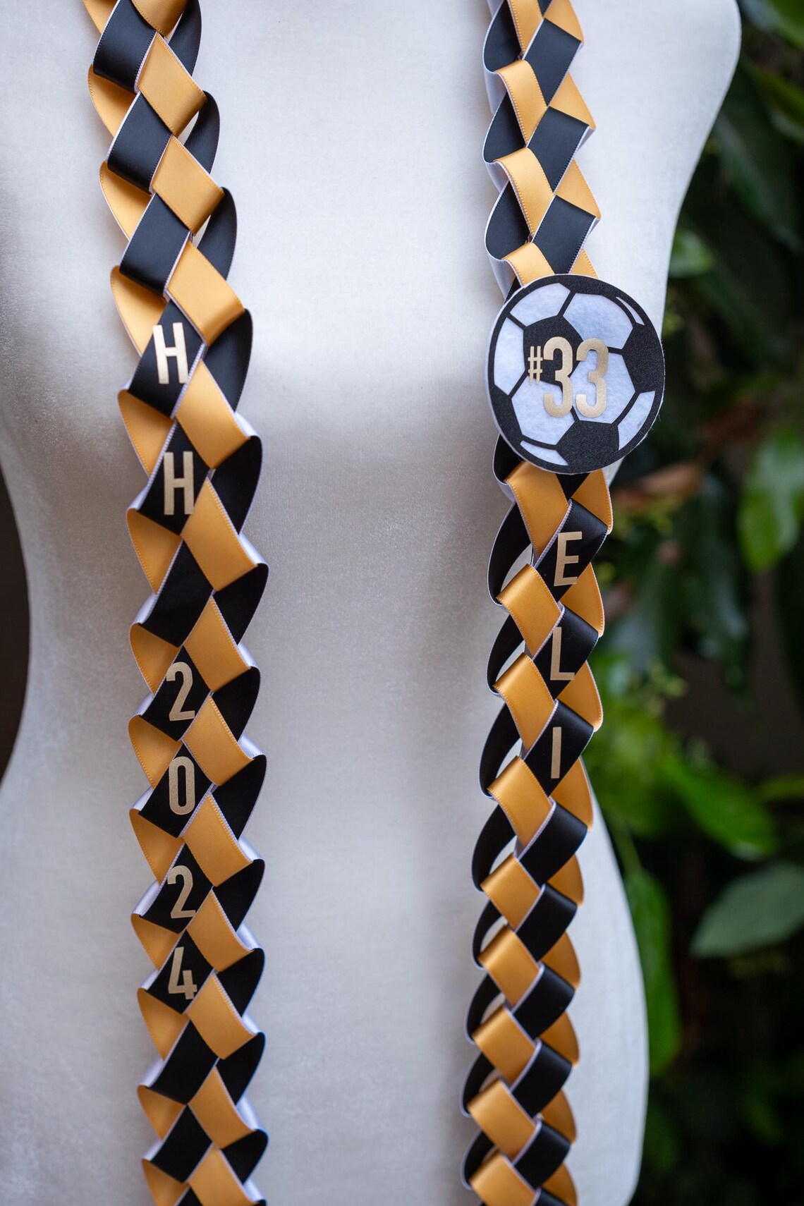 Senior Night Soccer Lei Open 5/8” - Etsy