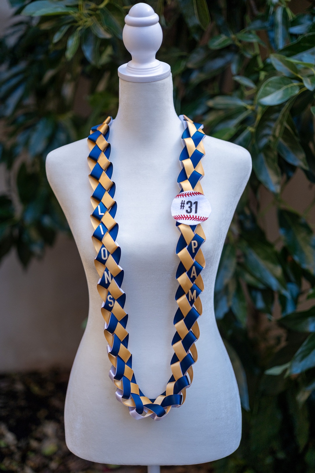 Personalized Baseball Graduation Lei (closed End): Senior Night Gift - Etsy
