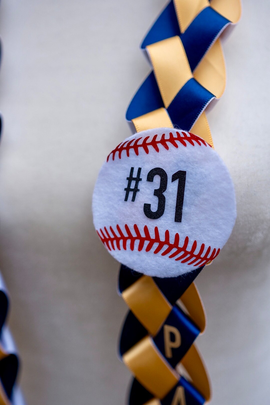 Baseball Grad Lei Open 5/8 - Etsy