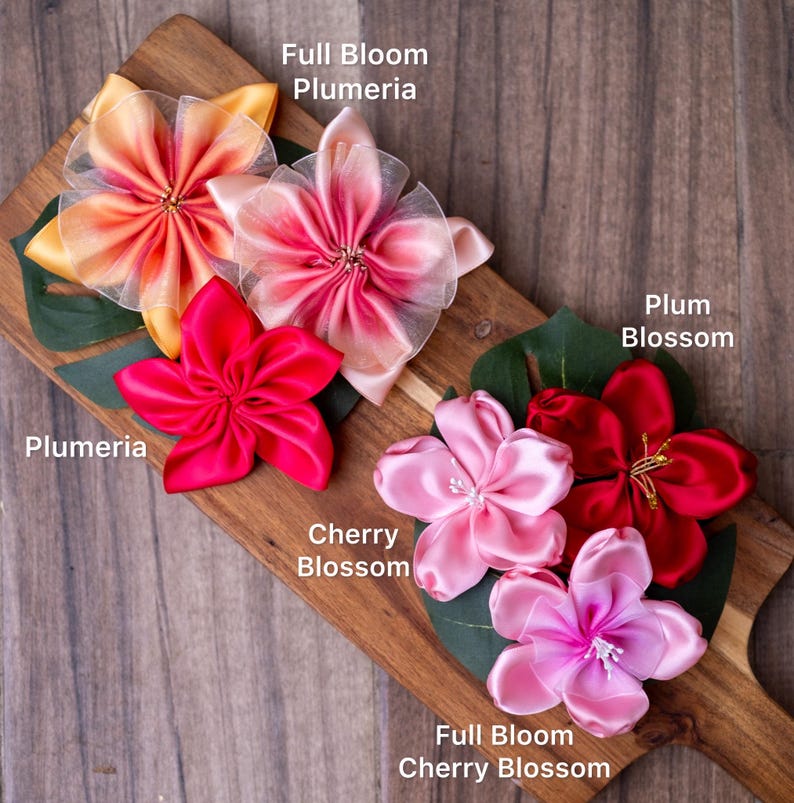 Cherry Blossom Flower Lei Add On: Hawaiian Lei Embellishment - Etsy