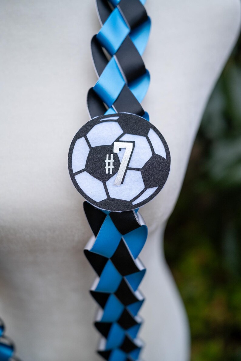 Senior Night Soccer Lei Open 5/8” - Etsy
