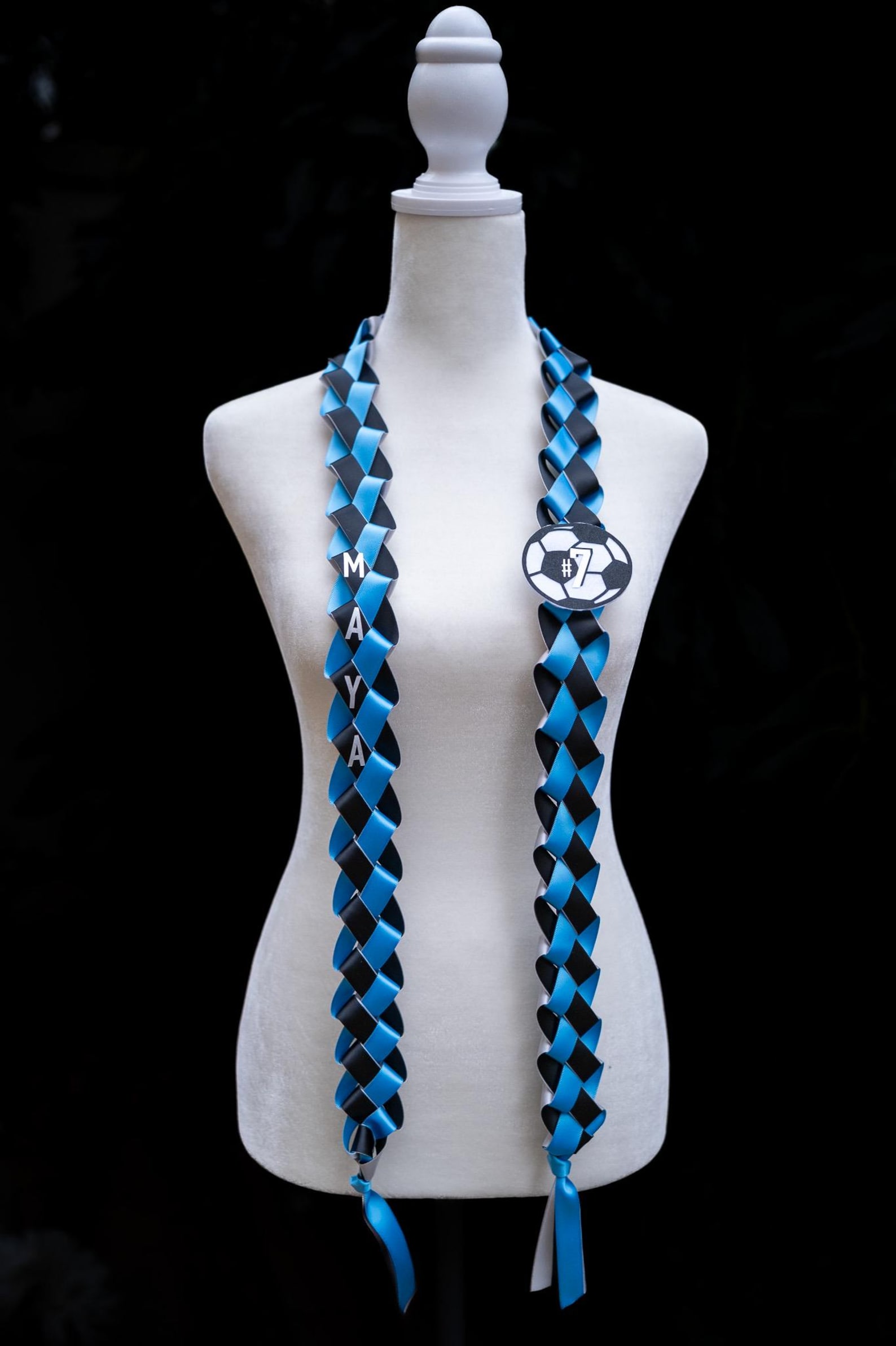 Senior Night Soccer Lei Open 5/8” - Etsy