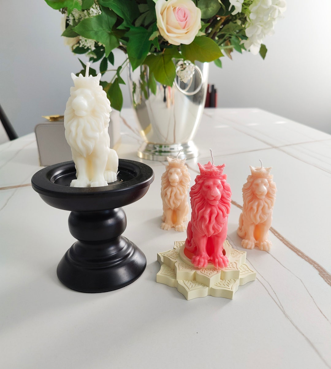 Lion King Candle | Shaped Candle | Custom Scents | Custom Colors ...
