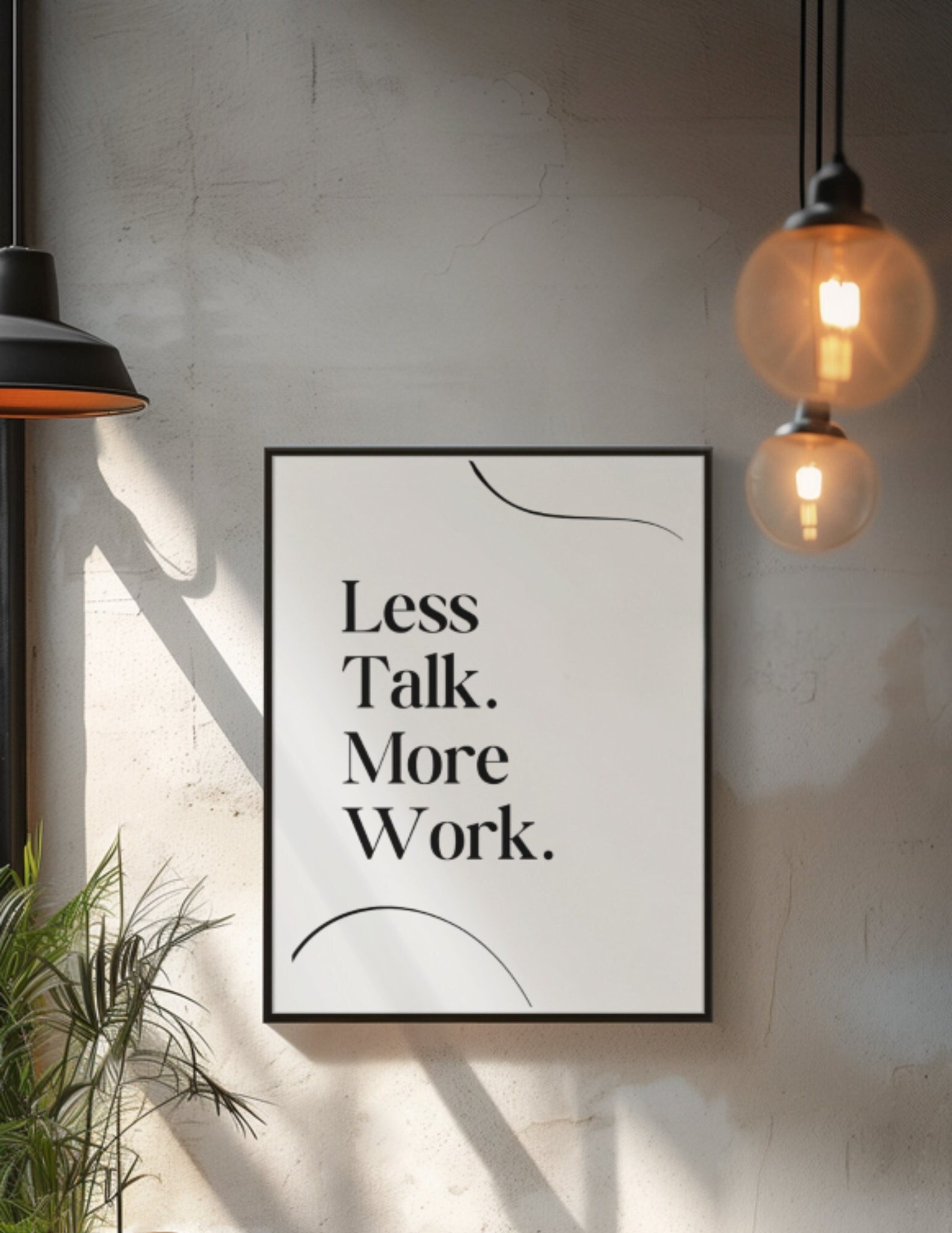ADHD Motivational Minimalist Printable Wall Art Canvas for Home Decor ...