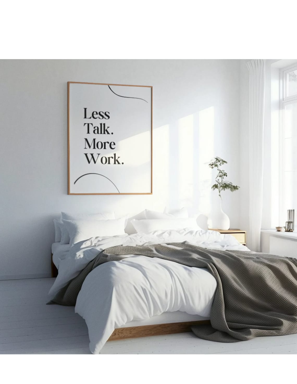 ADHD Motivational Minimalist Printable Wall Art Canvas for Home Decor ...