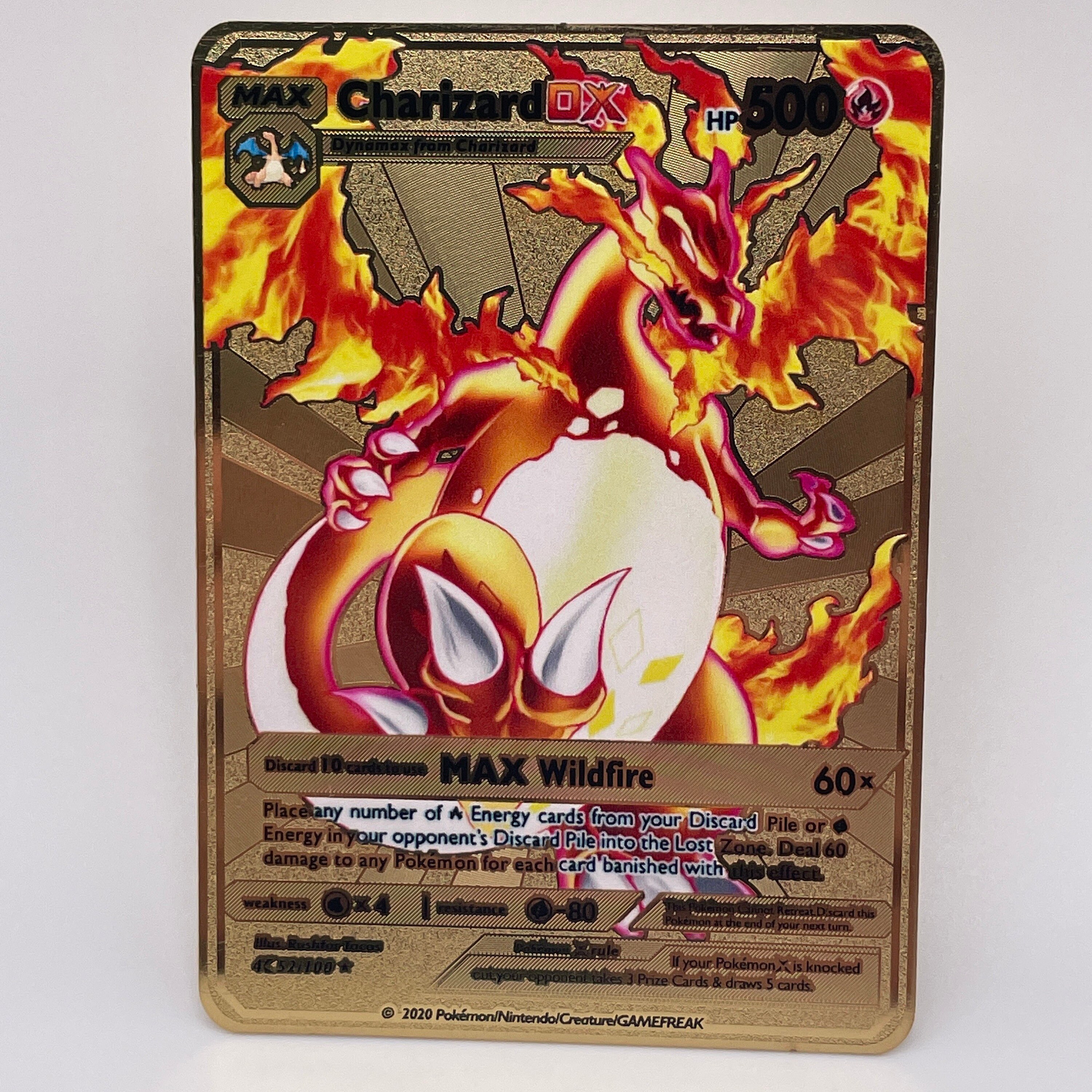 Gold Metall Pokemon Charizard OX Geburtstagsgeschenk - Etsy Schweiz