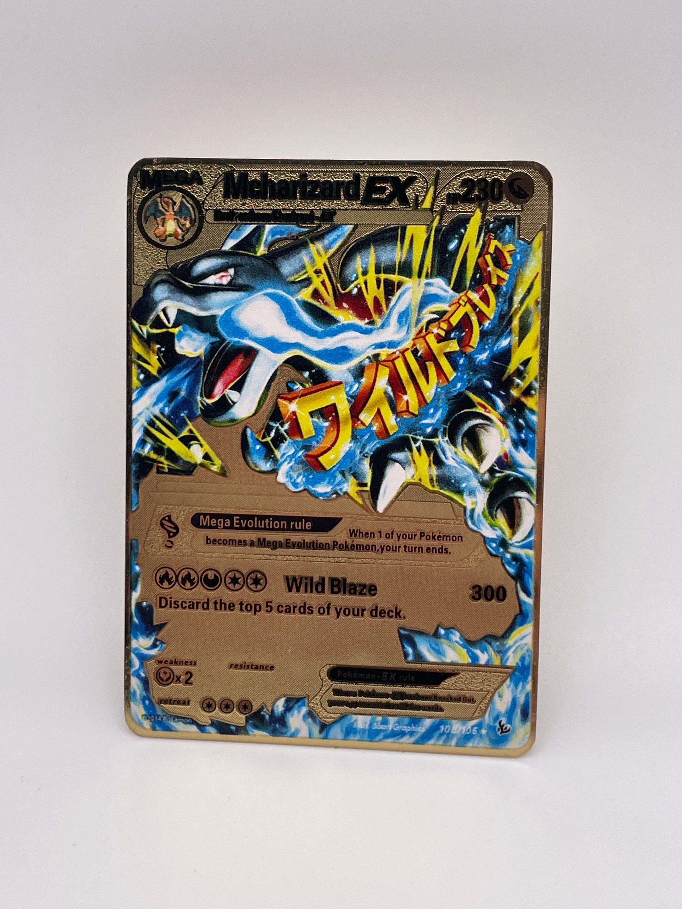 Mega Reshiram Ex Card