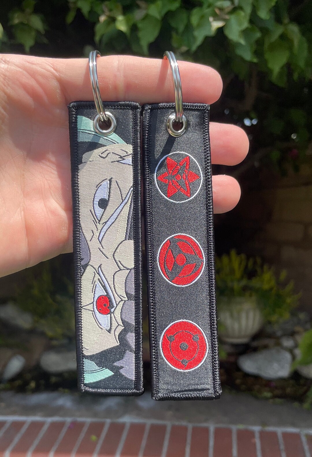 Embroidered Anime Jet Tag / Key Tag - Etsy