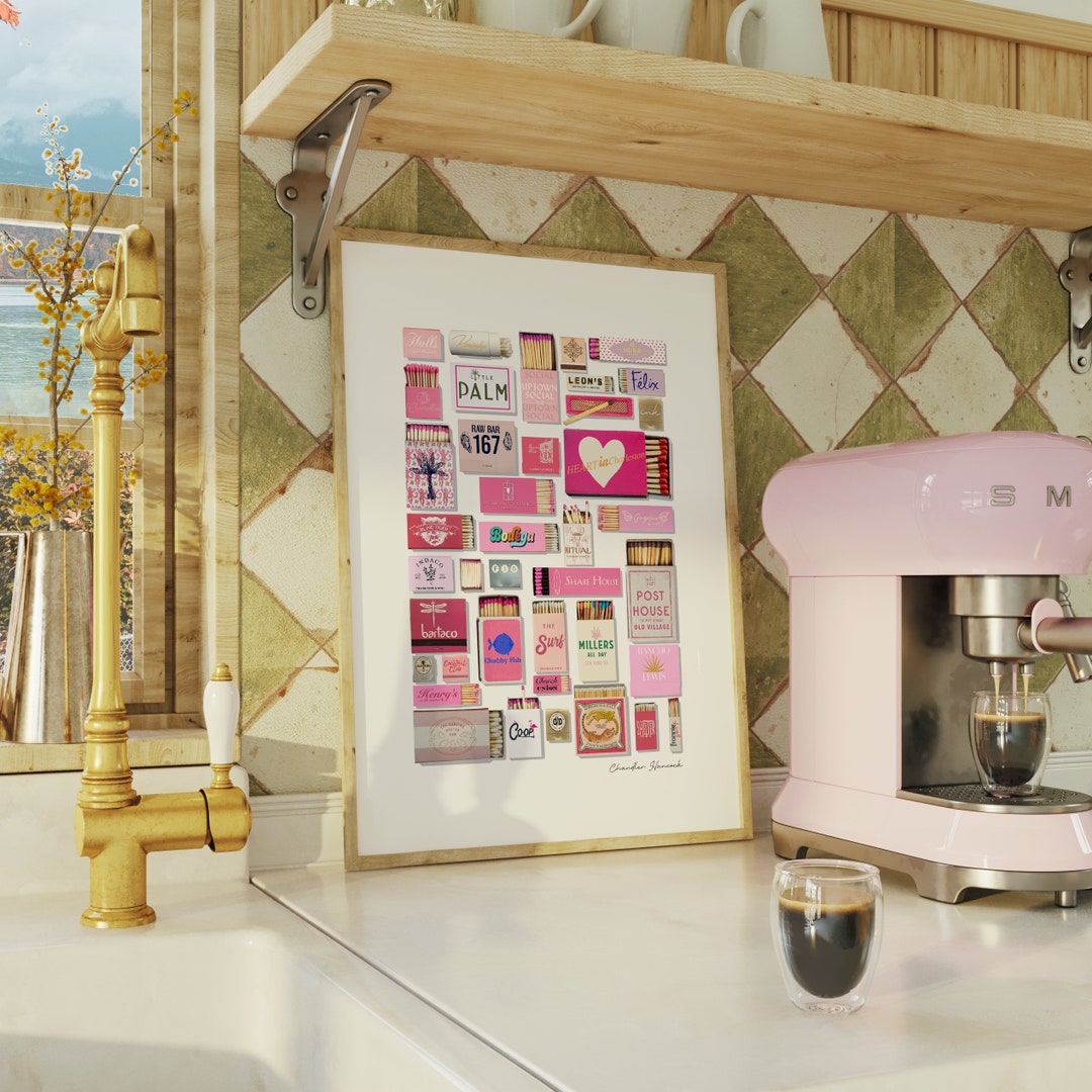 Charleston Pink Matchbook PDF Impresión digital Descargar Matchbook ...