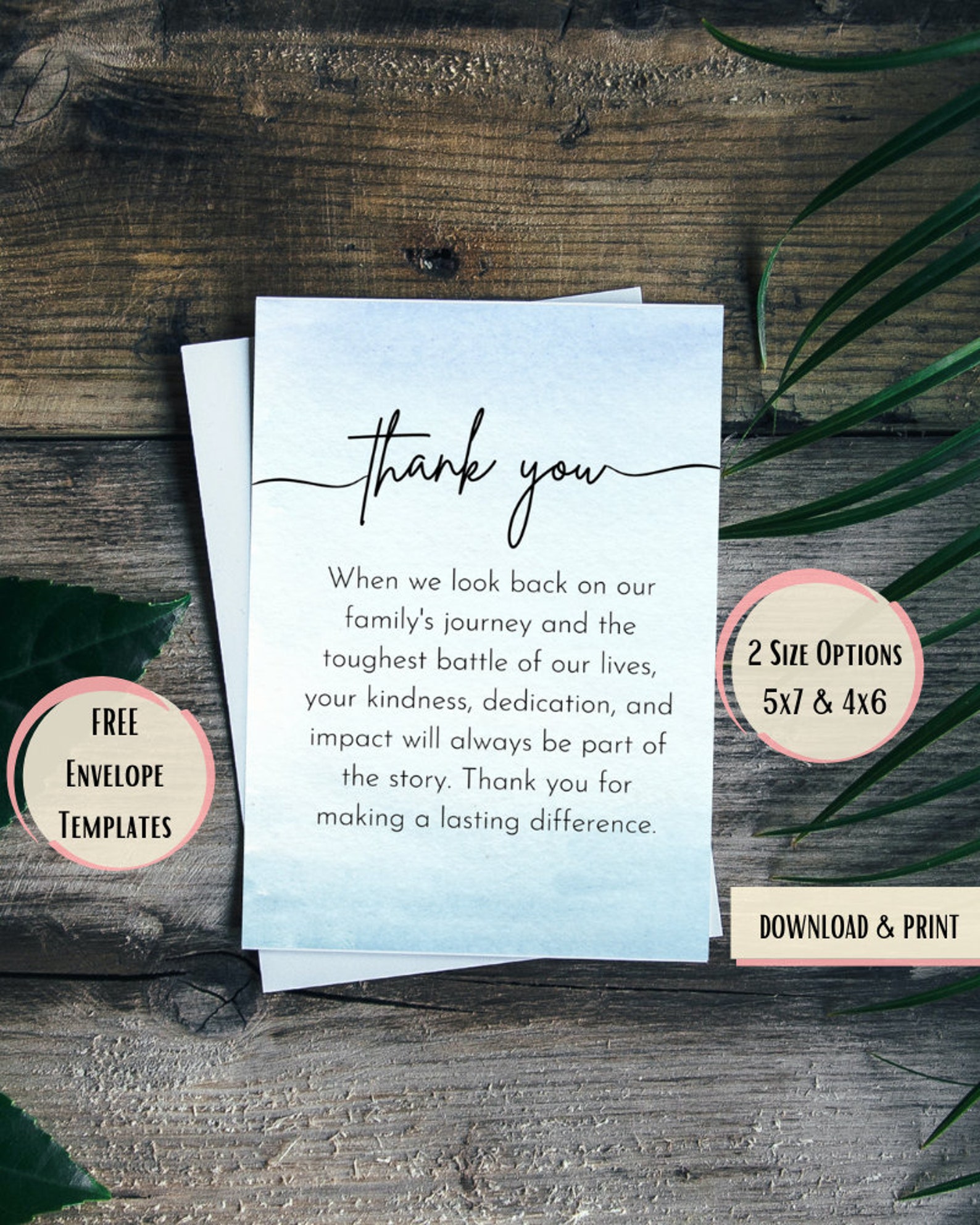 Printable Thank You Cards Nurse Appreciation ICU Nurse NICU - Etsy