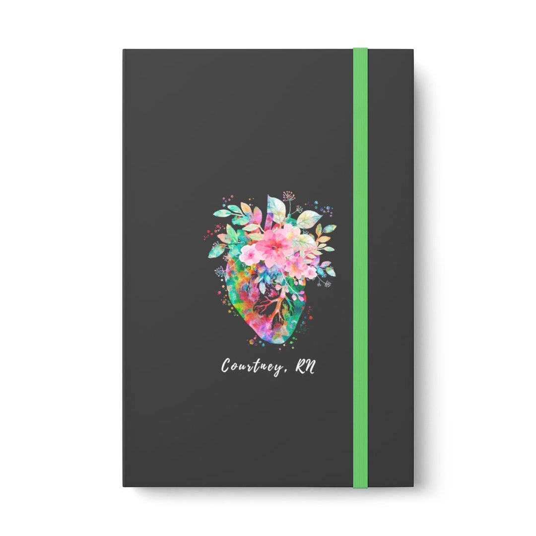 Cardiology Hardcover Notebook | Anatomical Heart Notebook, Pharmacist ...