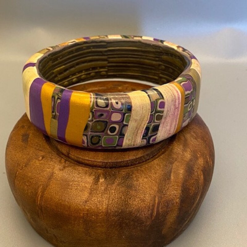 Polymer Clay Bangle - Etsy