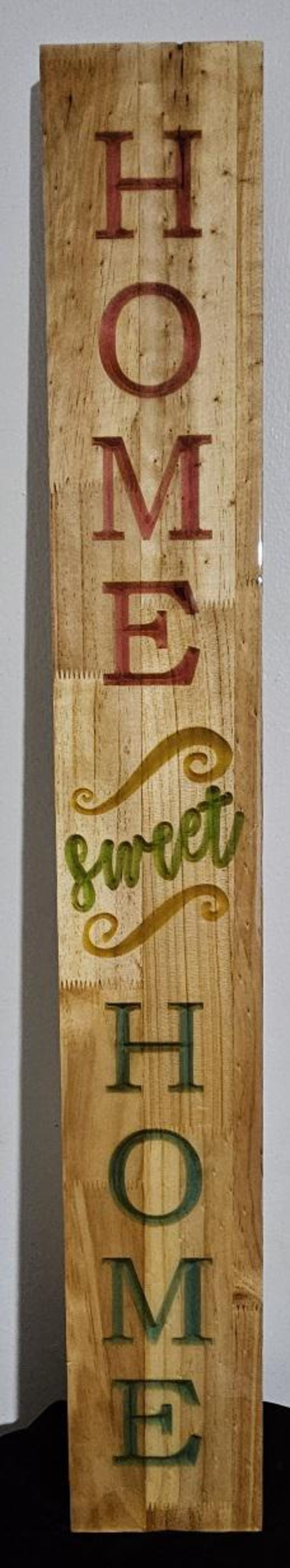 Custom Wall Art, Home Sweet Home Signe. - Etsy
