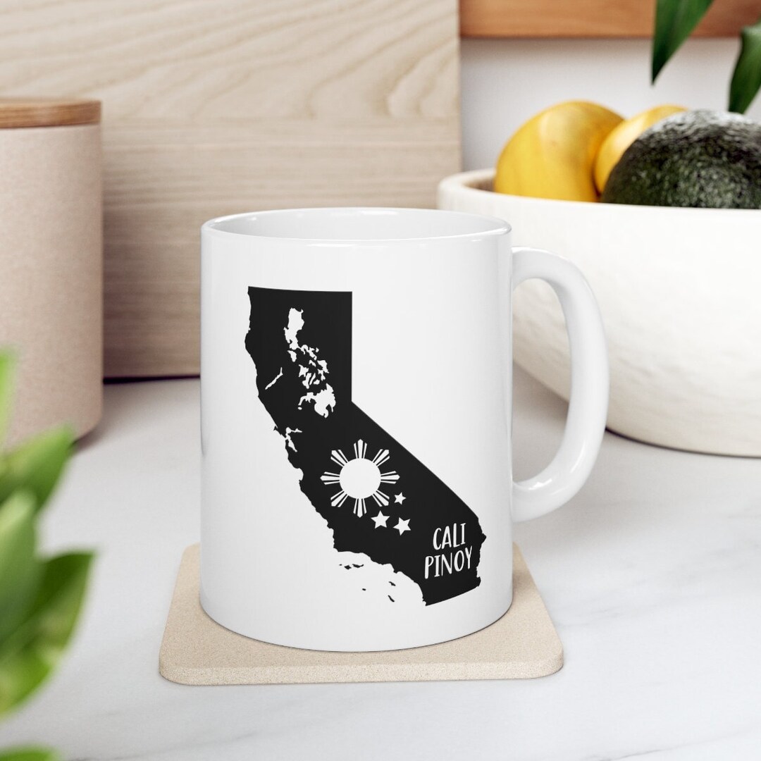 Filipino Coffee Cup, Filipino Gift, Filipino Coffee Mug, California ...