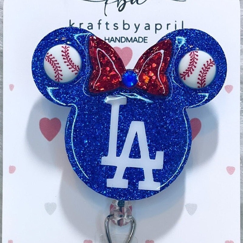 Dodgers Badge Id Holder - Etsy
