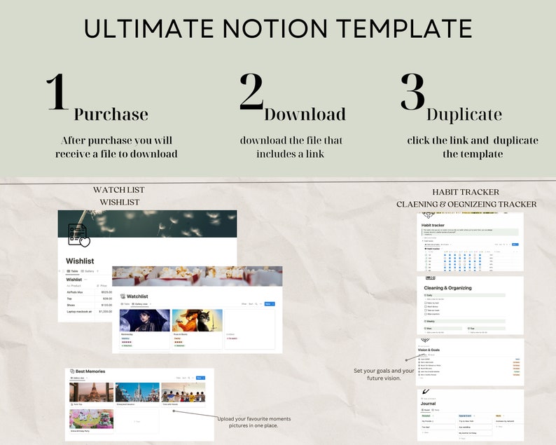 Ultimate Student Notion Template, Notion Student Template, Digital ...