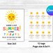 Summer Teacher Appreciation Gift Tag Template, Editable Sunshine Thank ...