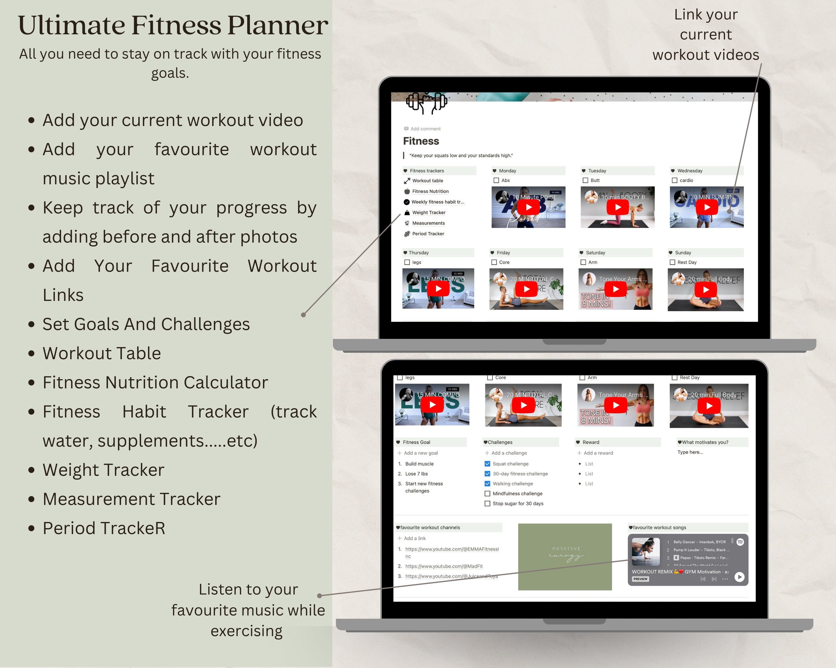 Ultimate Student Notion Template, Notion Student Template, Digital College Planner, Aesthetic ...