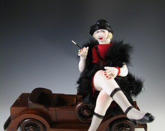 Joyce Patterson's Original, One-of-a-kind, Cloth Elf Art Doll, Open ...