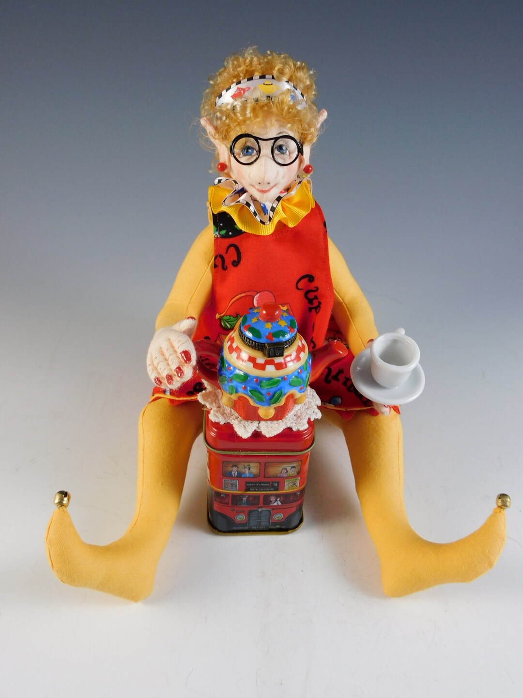 Joyce Patterson's Original One-of-a-kind Cloth Elf Art - Etsy