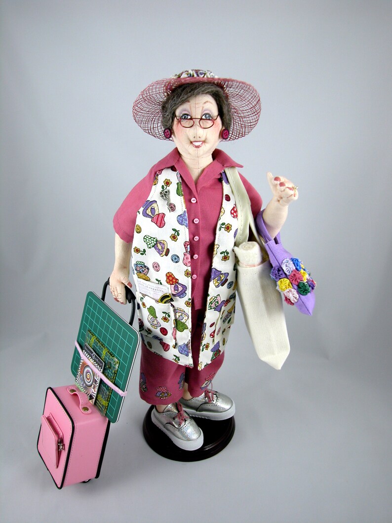 Joyce Patterson's Original, One-of-a-kind, Cloth Character Art Dolls ...