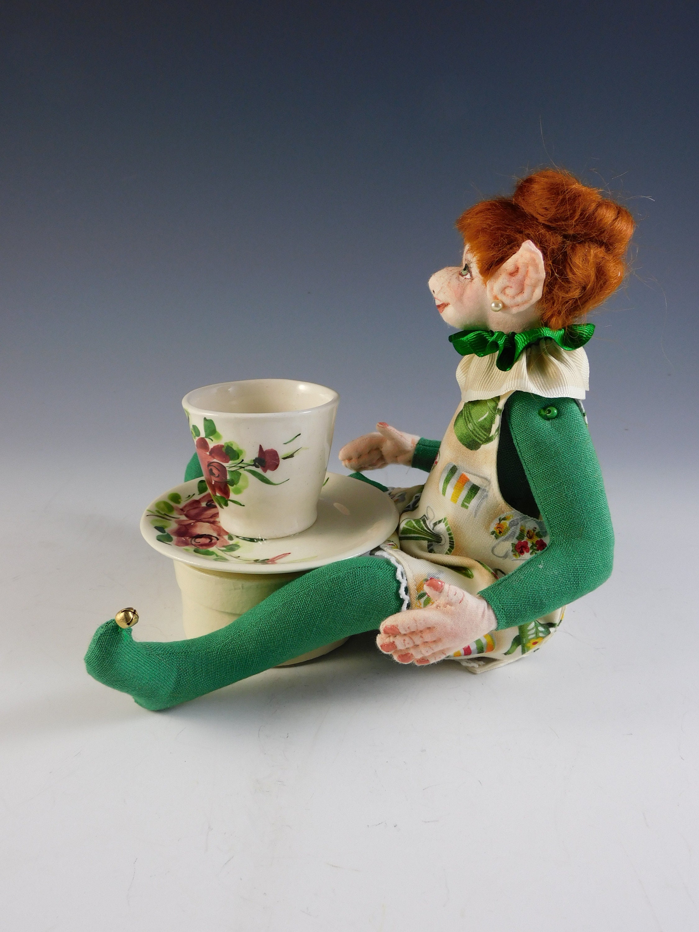 Joyce Patterson's Original, One-of-a-kind, Cloth Elf Art Doll, Open ...