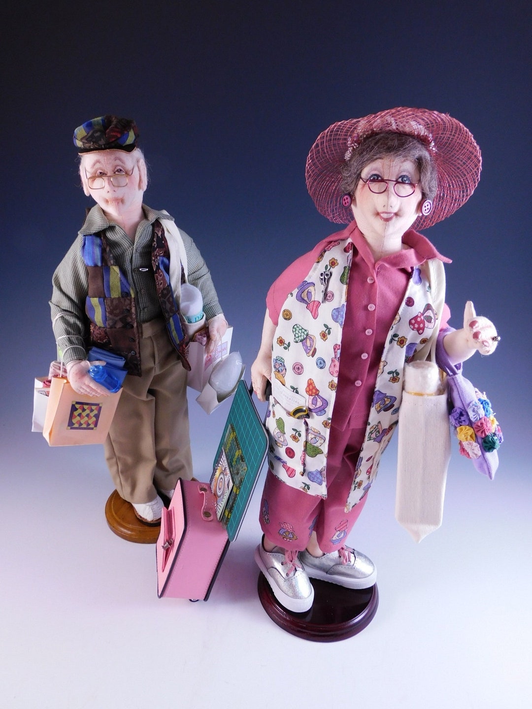 Joyce Patterson's Original, One-of-a-kind, Cloth Character Art Dolls ...