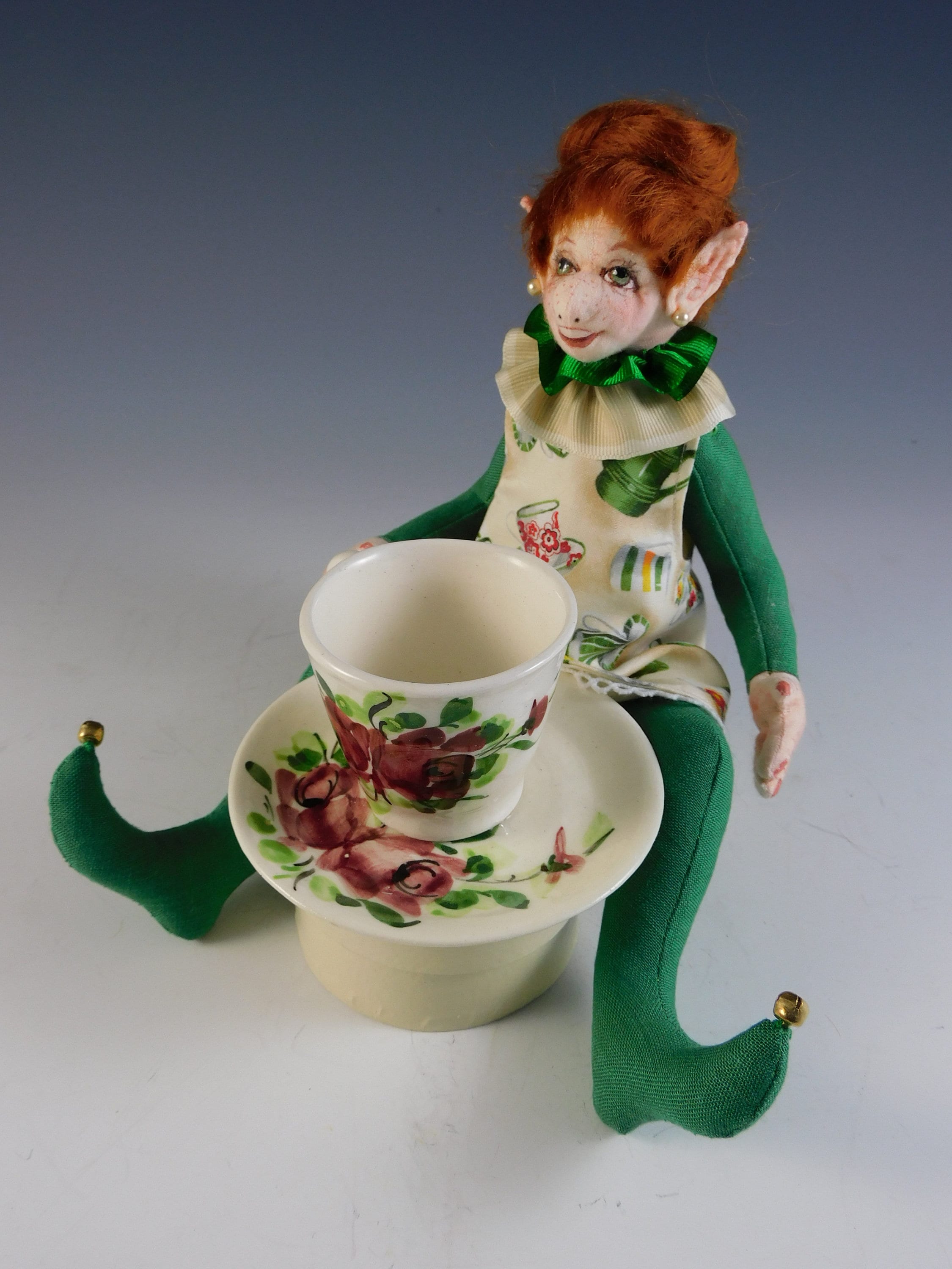 Joyce Patterson's Original, One-of-a-kind, Cloth Elf Art Doll, Open ...