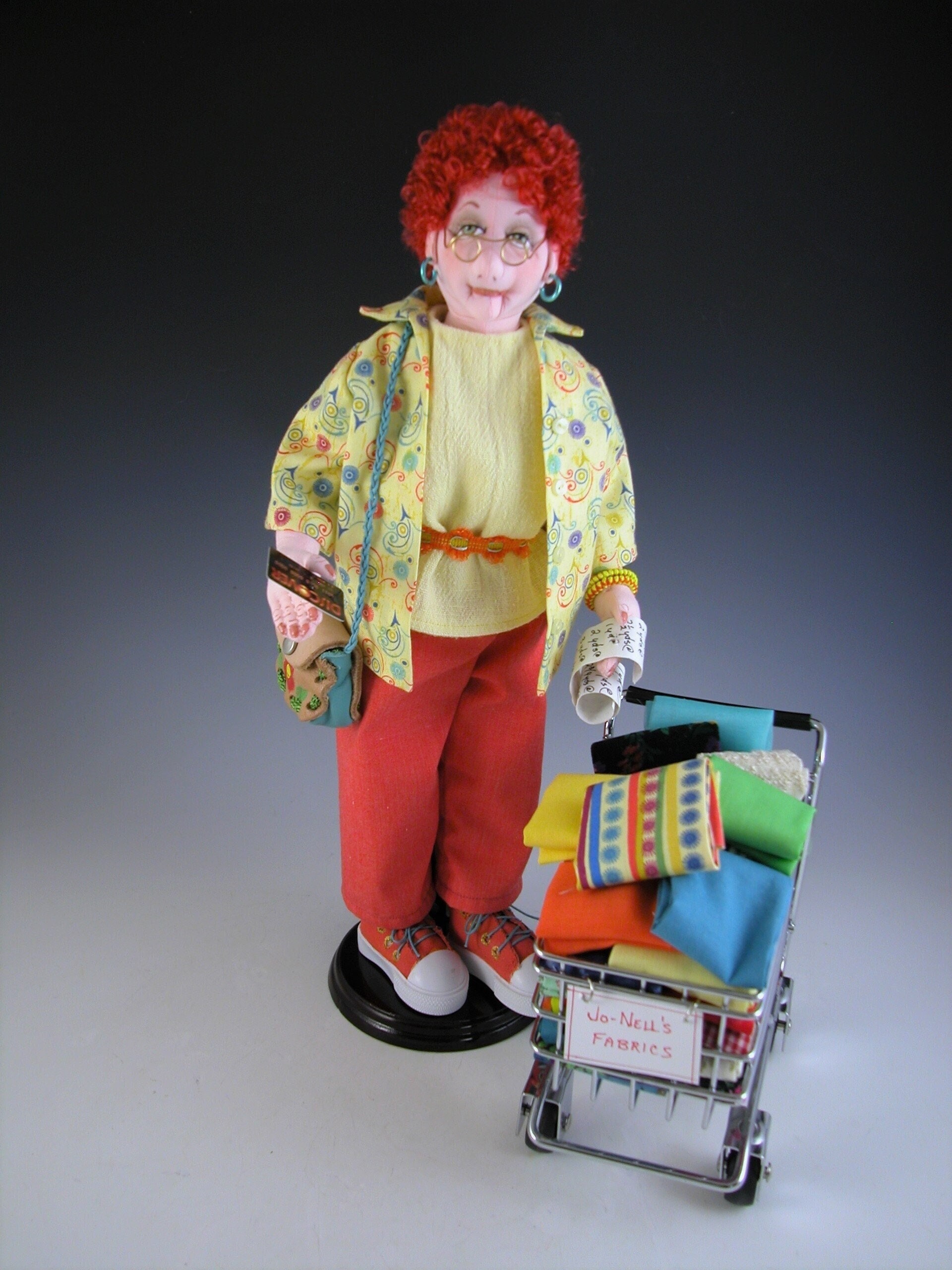 Buy Joyce Patterson's Original, One-of-a-kind, Cloth Character Art Doll ...
