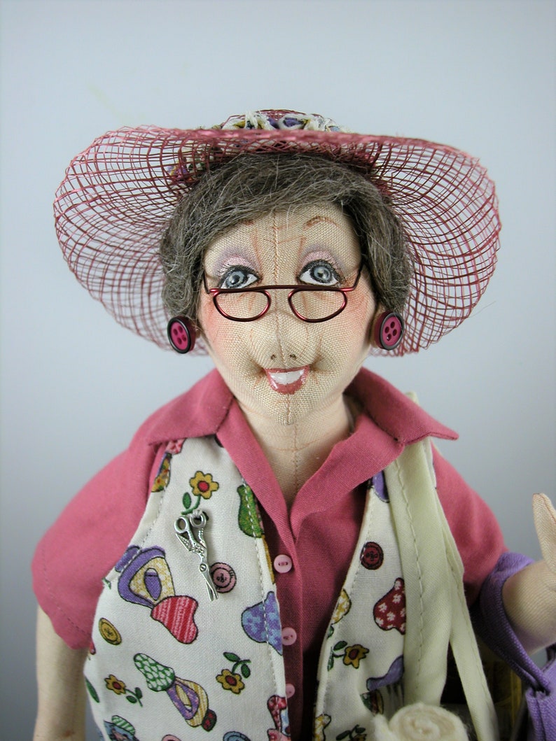 Joyce Patterson's Original, One-of-a-kind, Cloth Character Art Dolls ...
