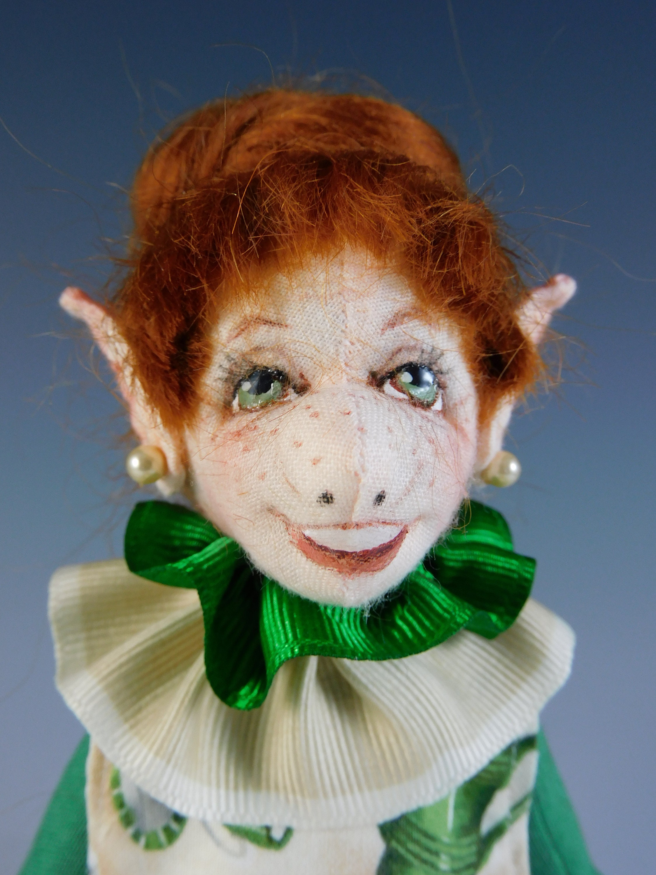 Joyce Patterson's Original, One-of-a-kind, Cloth Elf Art Doll, Open ...