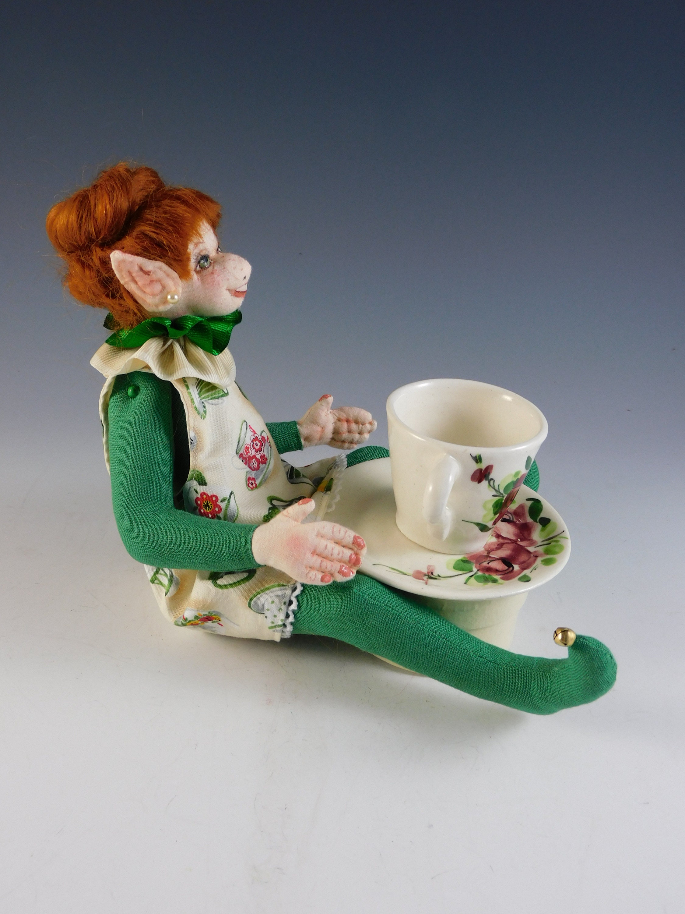 Joyce Patterson's Original, One-of-a-kind, Cloth Elf Art Doll, Open ...