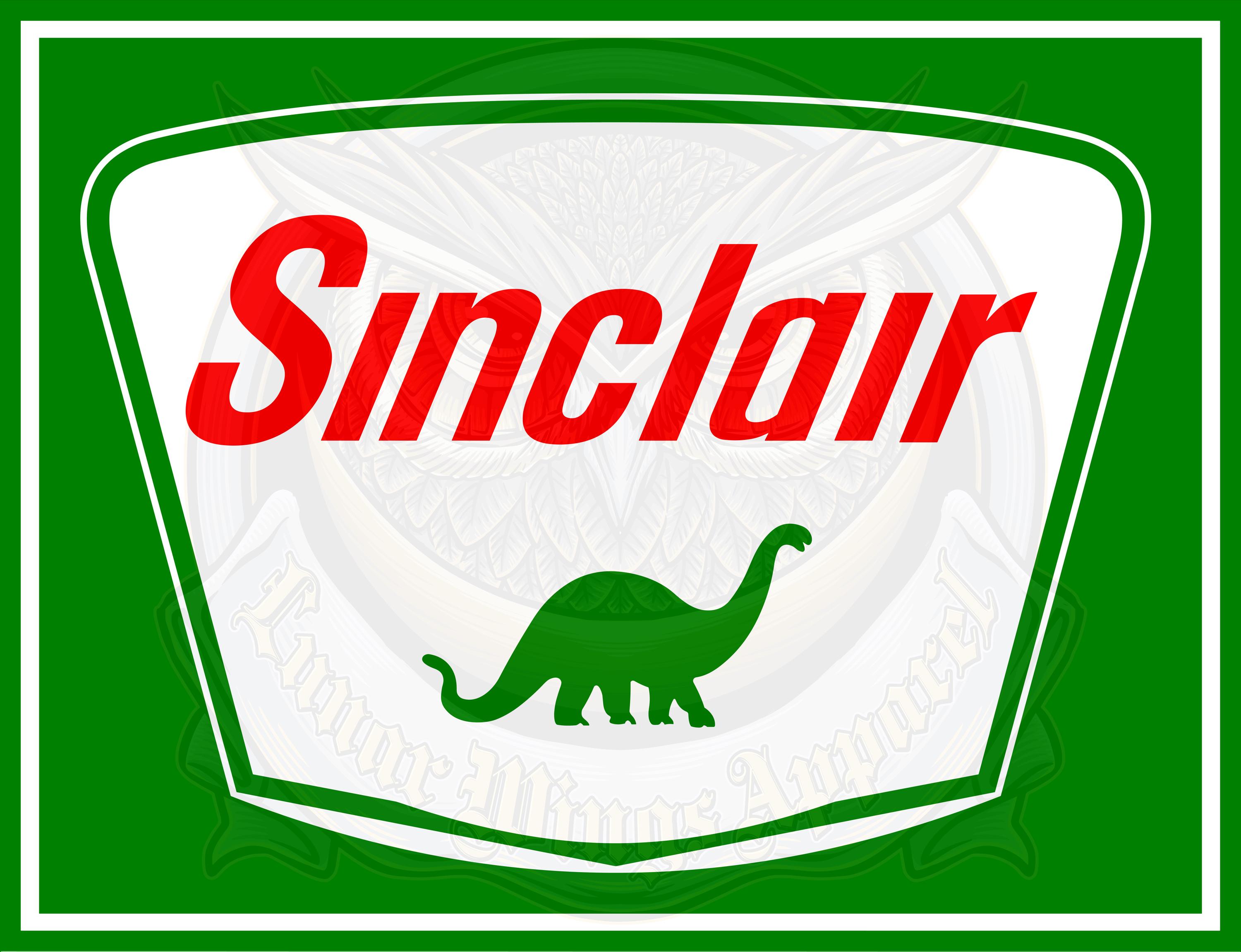 Sinclair Gas Station Vector, SVG, Tiff, PNG, and JPG - Etsy