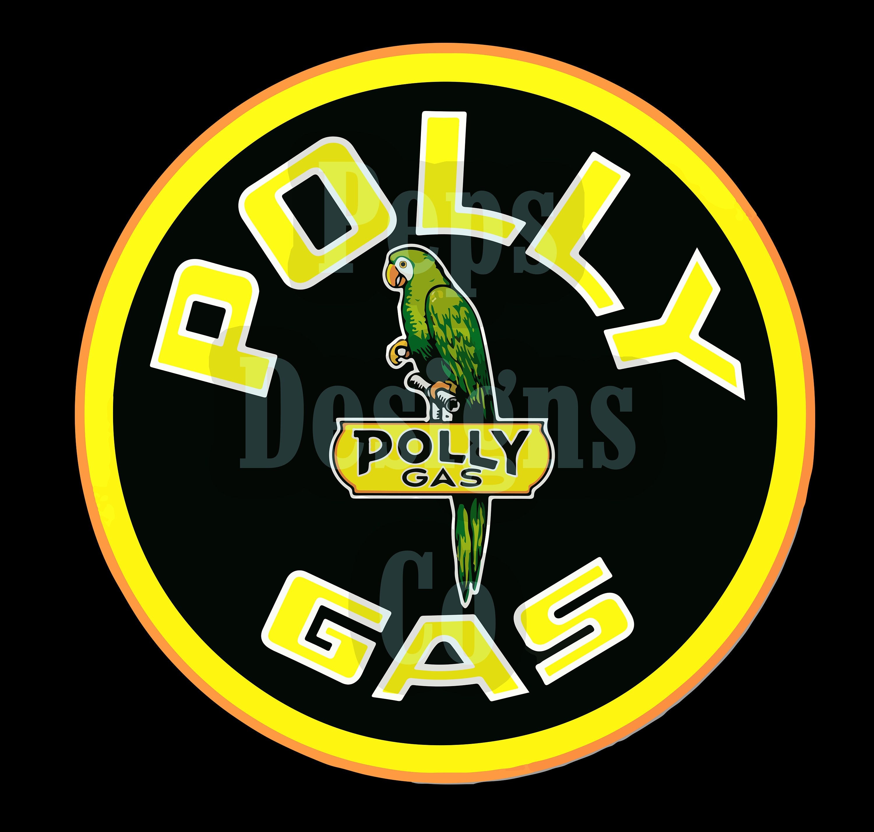 Polly Gas Station Vector, SVG, Tiff, PNG, and JPG - Etsy