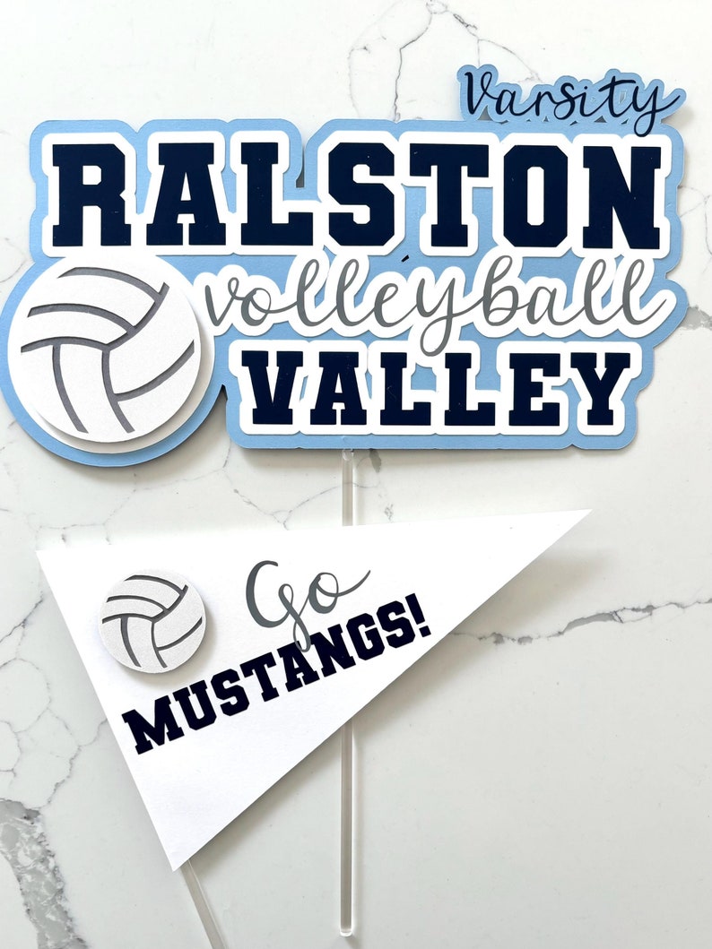 Volleyball Sports Centerpiece- Football -basketball- Baseball- Softball ...