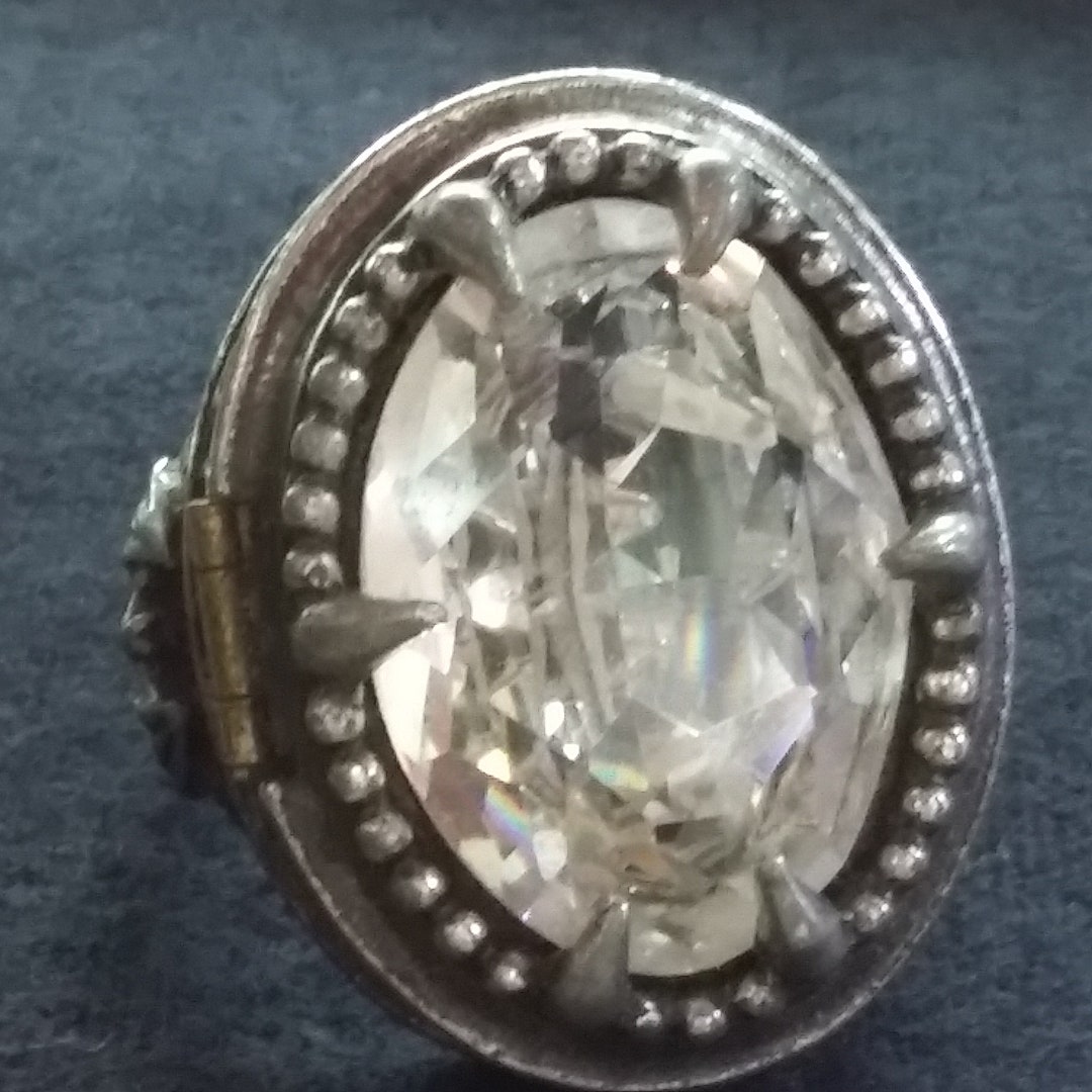 VINTAGE RARE FIND Authentic Alchemy Gothic R96 Hemlock Ring / Poison ...