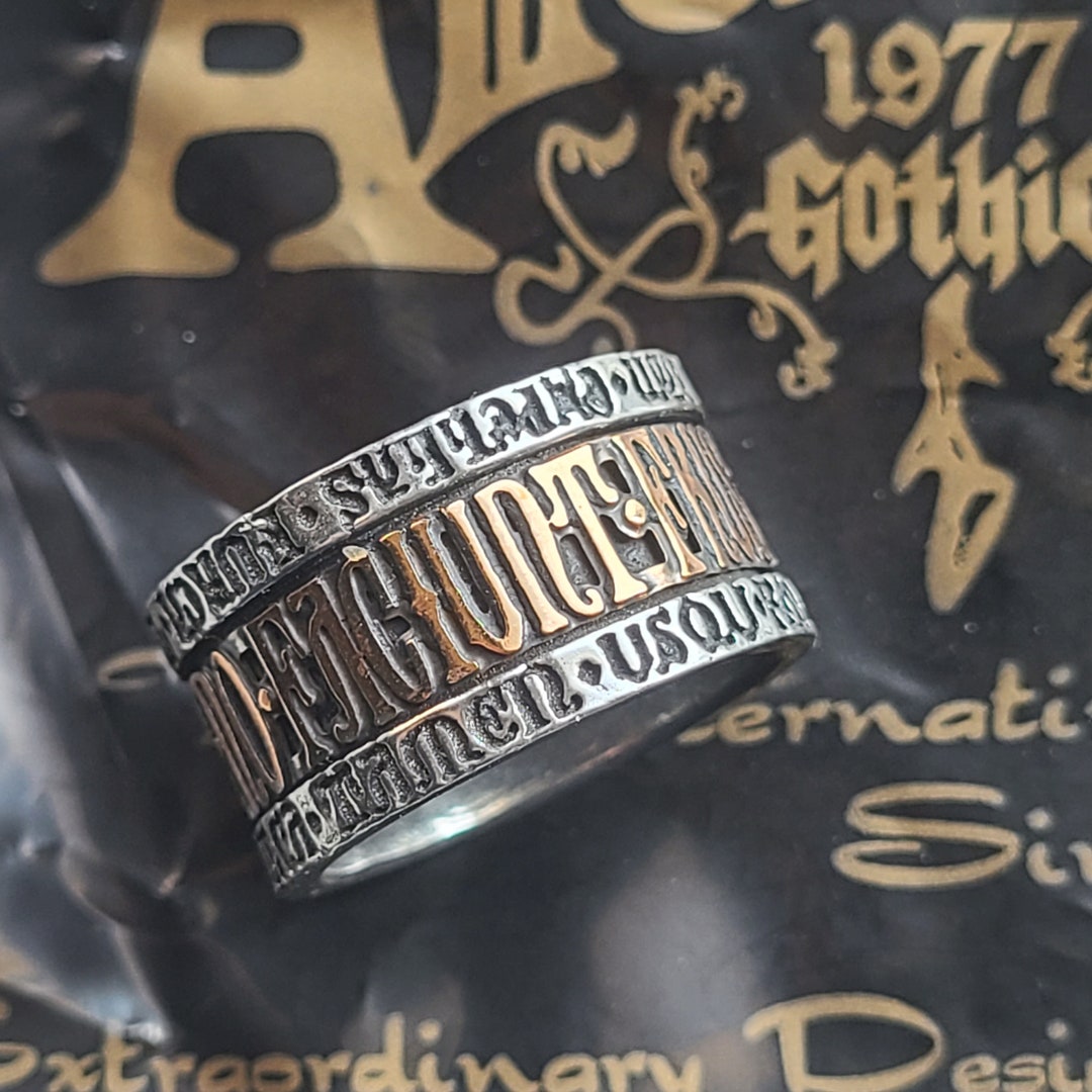 VINTAGE 1990's Authentic Alchemy Gothic R73 Deus Et - Etsy