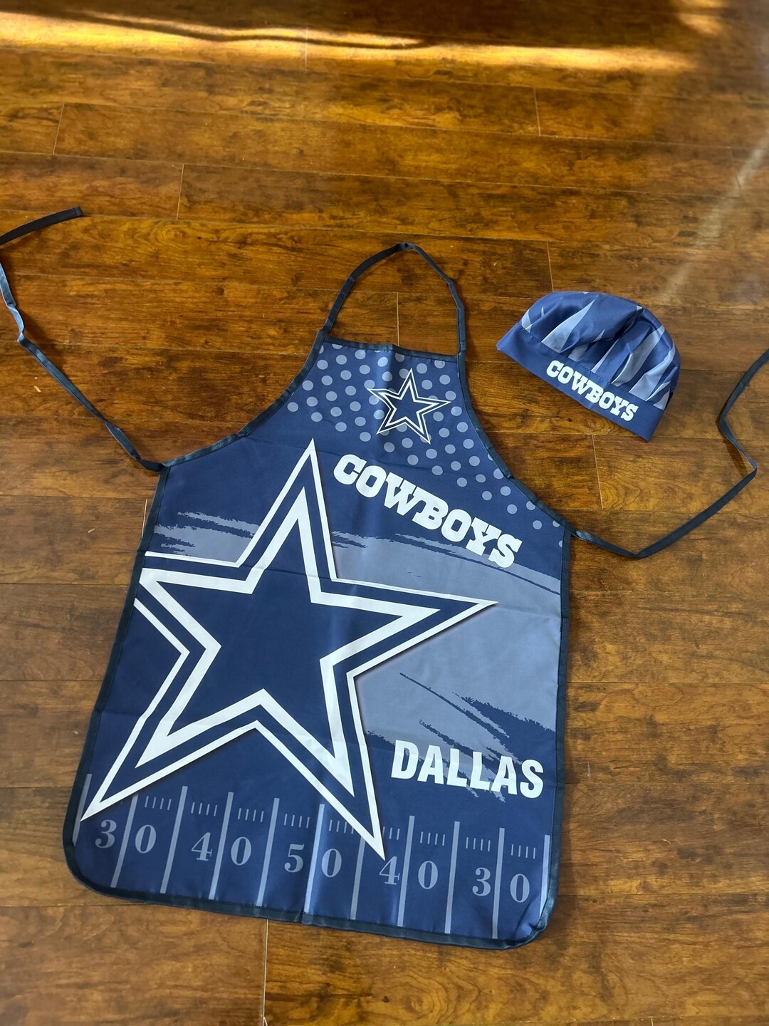 Dallas Cowboys Chef Apron & Hat - Etsy