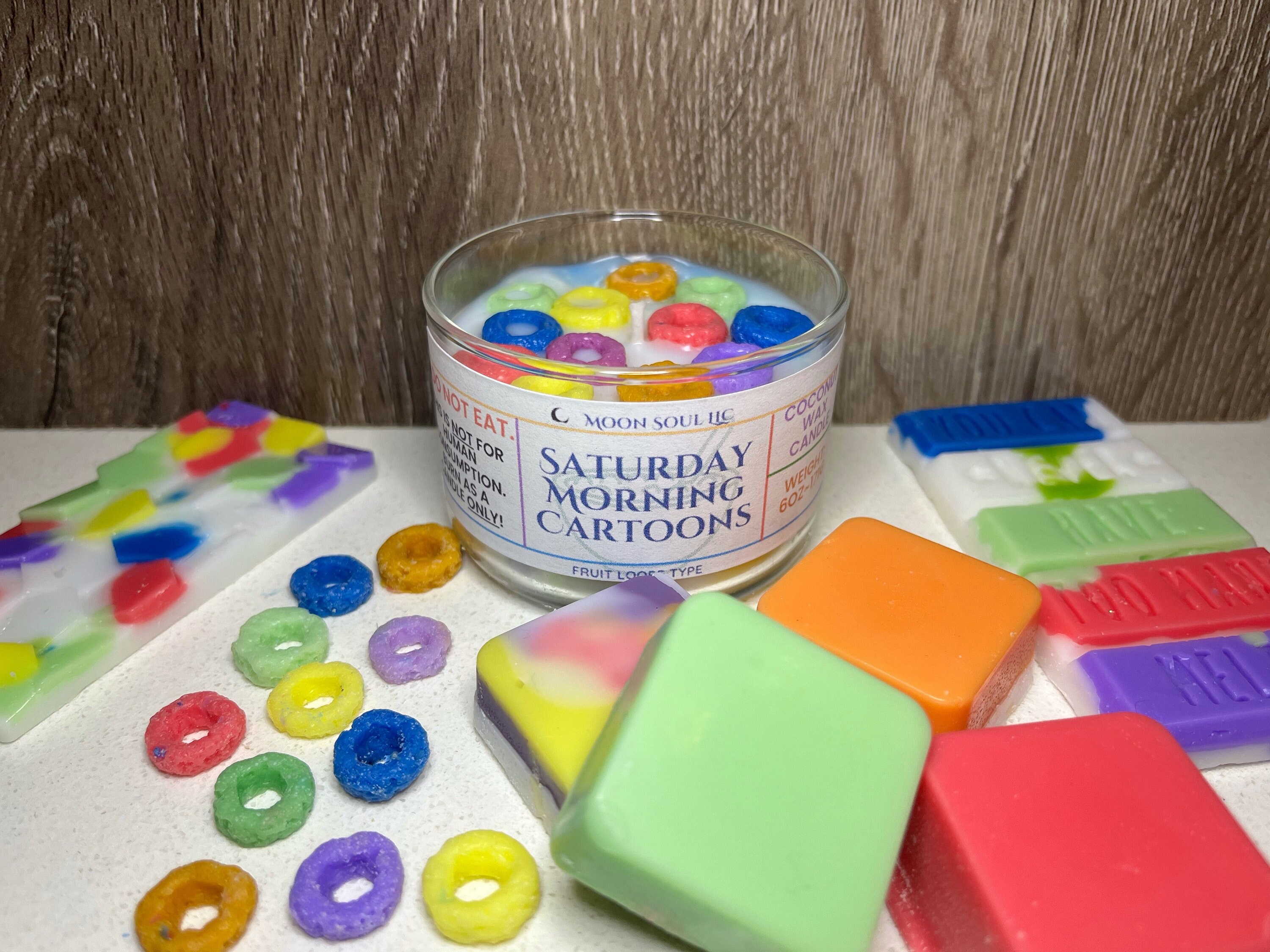 Saturday Morning Cartoons Candle Fruit Loops Candle Fruity Cereal ...