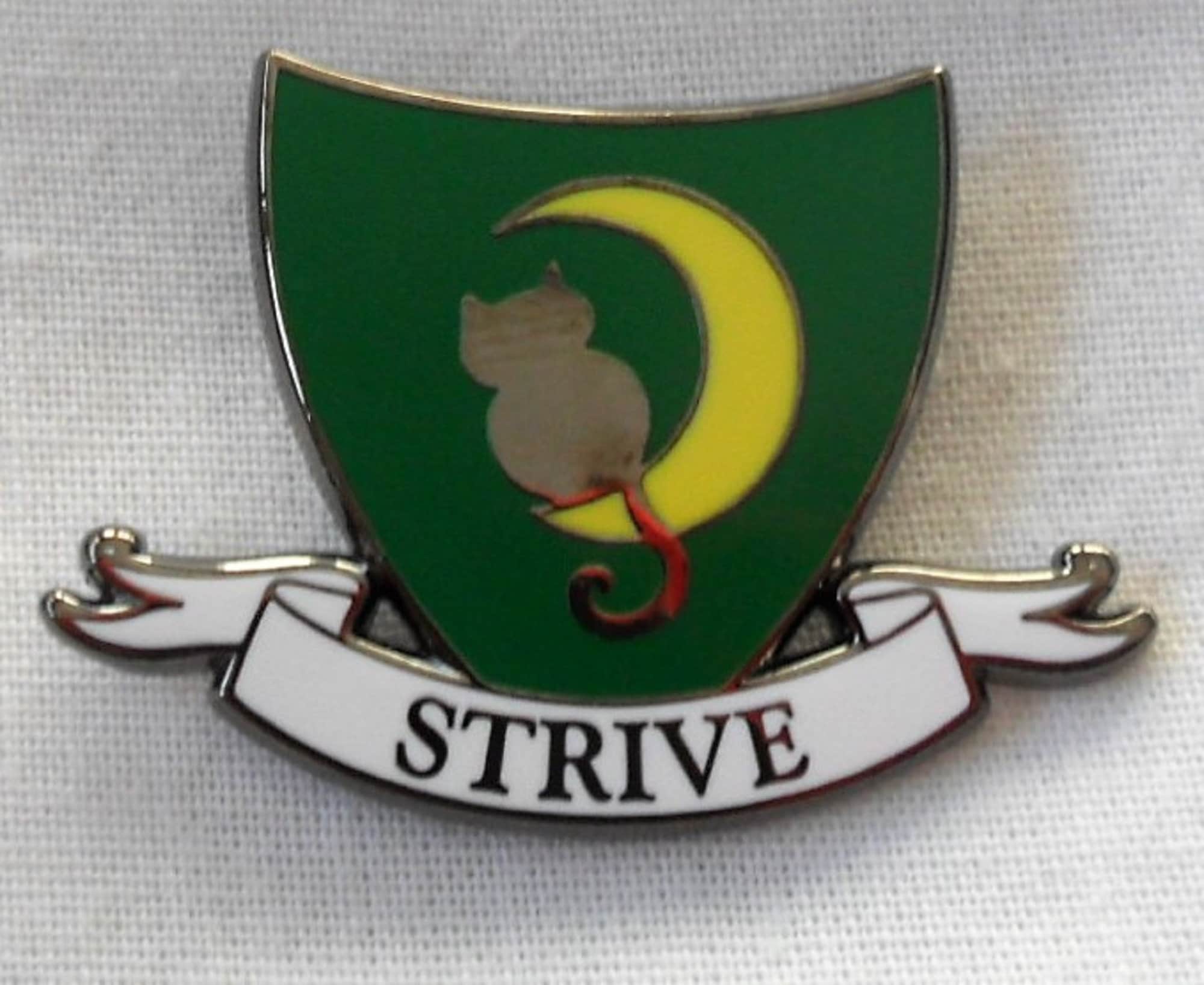 Strive Mildred Hubble, Worst Witch School Uniform Enamel Badge. Fancy ...