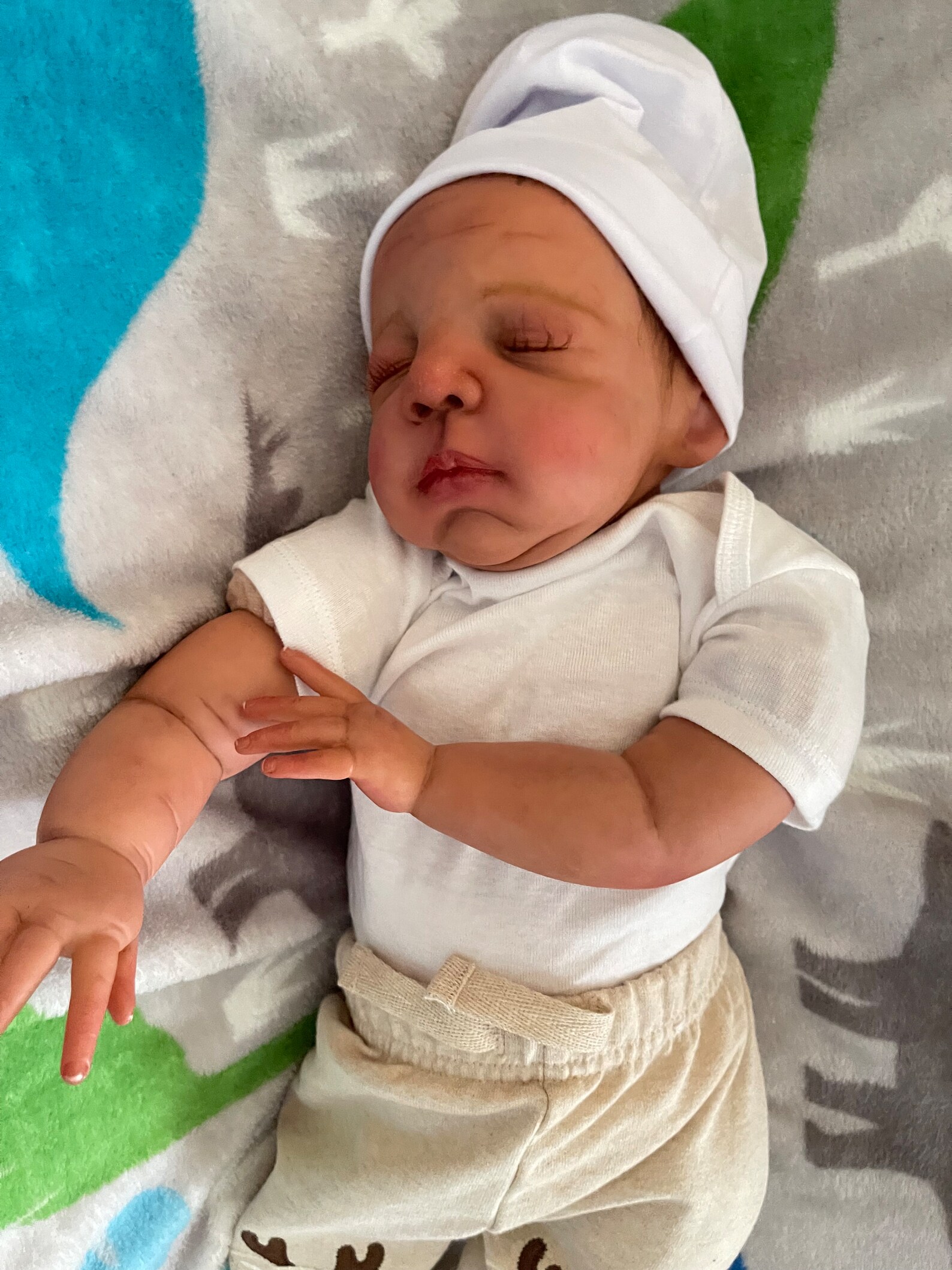 Reborn Baby Boy Kyle 22 Ethnic Skin Tone - Etsy