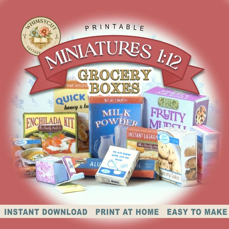 Miniature Groceries - Etsy
