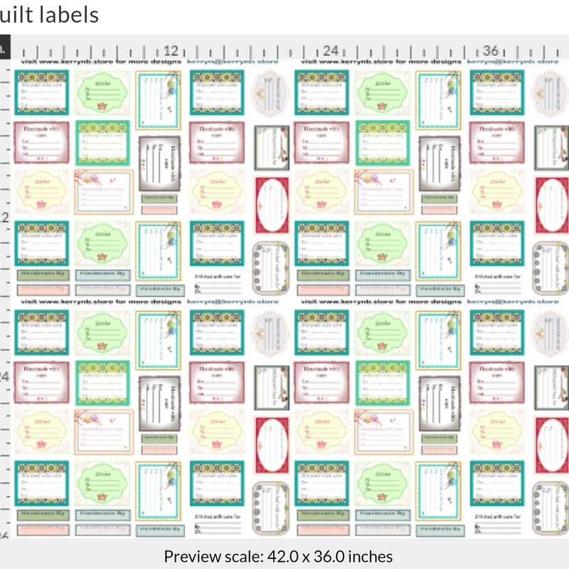 Quilt Labels - Etsy