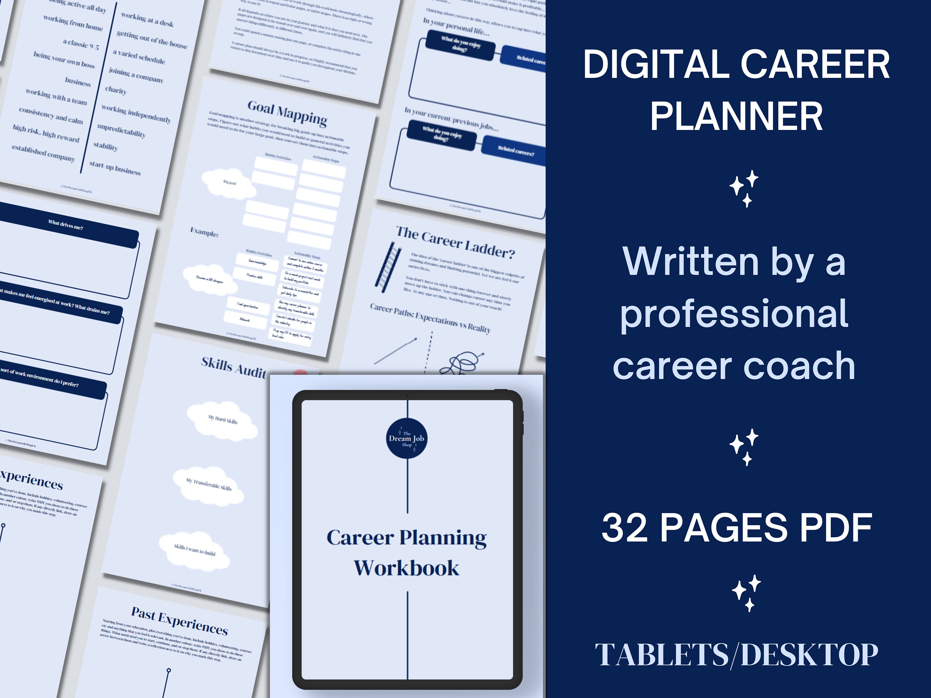 2022 Planner Digital Download for Career Planning Goal - Etsy
