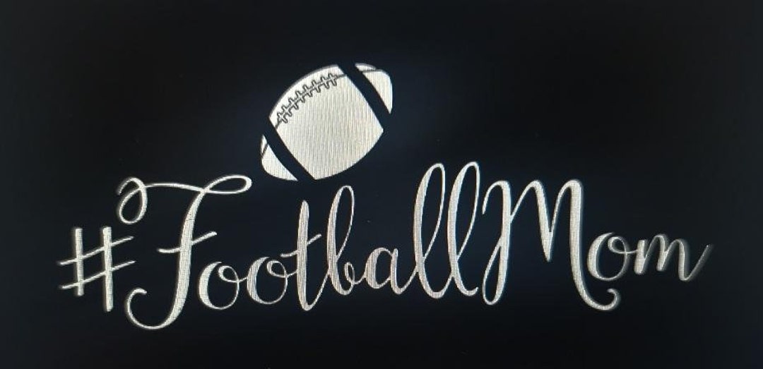 Football Mom Car Decal - Etsy