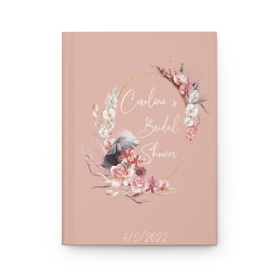 Personalized Bridal Shower Guest Book Letters To The Bride Etsy